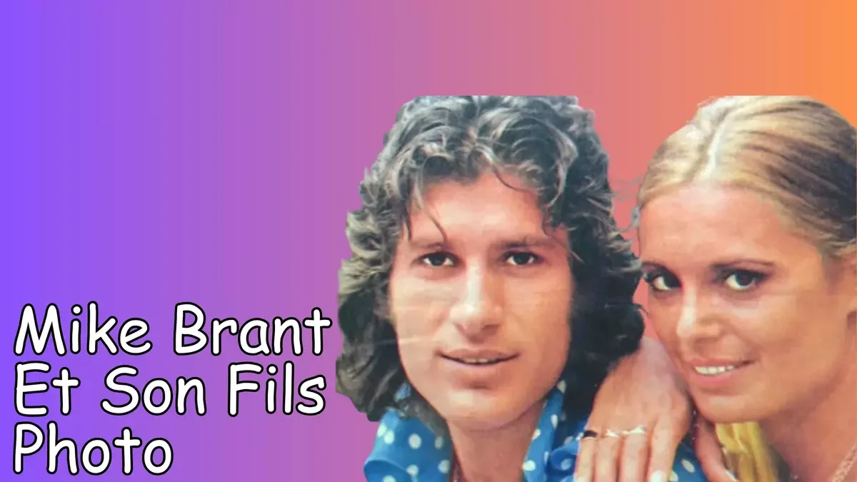 Mike Brant Et Son Fils Photo - LaCélébrité