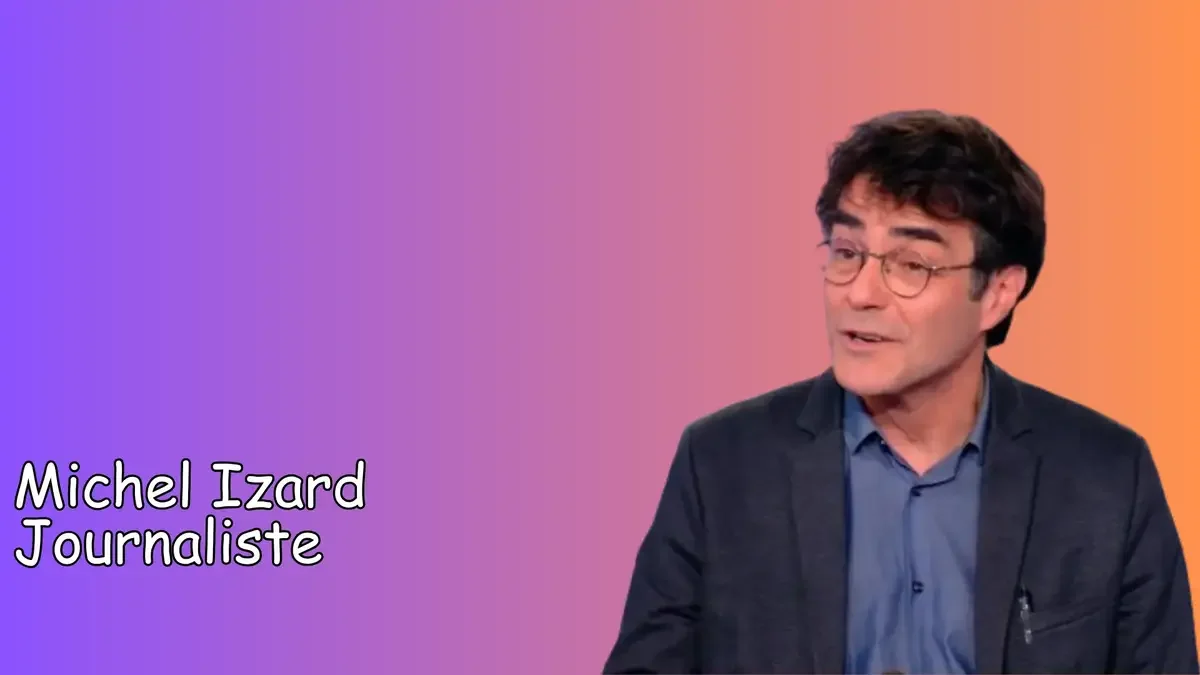 Michel Izard Journaliste Fils De Christophe Izard - LaCélébrité